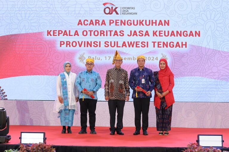 Bonny Hardi Putra Dikukuhkan Sebagai Kepala OJK Sulteng Menggantikan ...