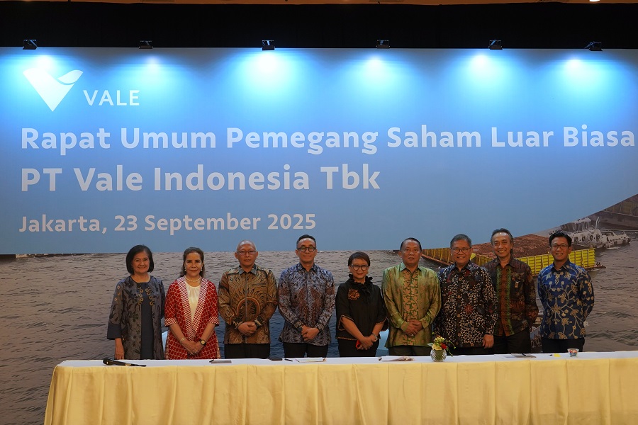 Susunan Direksi PT Vale Hasil RUPSLB, Slamet Sugiharto Gantikan Luke ...